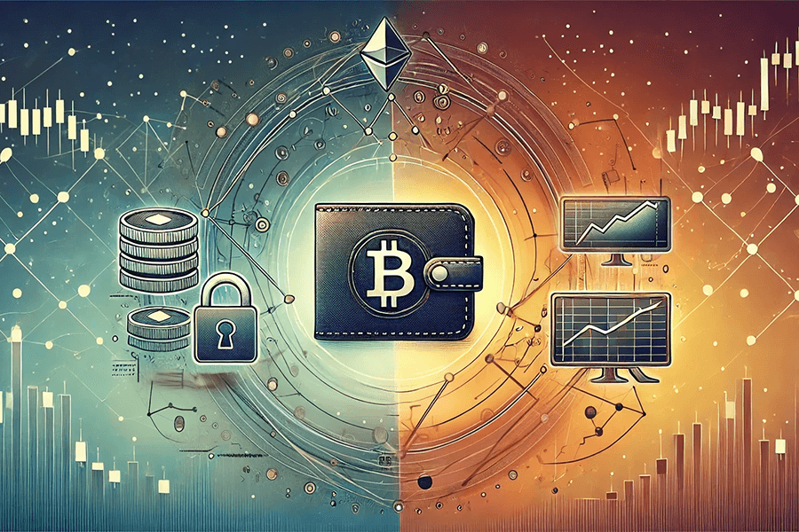 Crypto Wallets vs. Crypto Exchanges: How Are They Different? | COIN.HOST